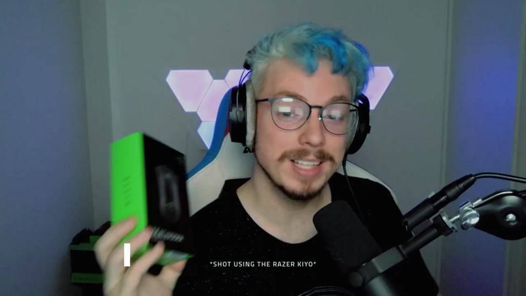 RAZER Kiyo : Ring Light 1080P กล้องเว็บแคม มีไฟ Webcam FULL HD | Shopee ...