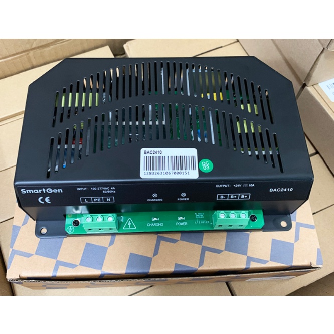 เครื่องชาร์จแบตเตอรี่ Smartgen BAC2410 เหมาะสําหรับแบตเตอรี่เก็บ 24V ...