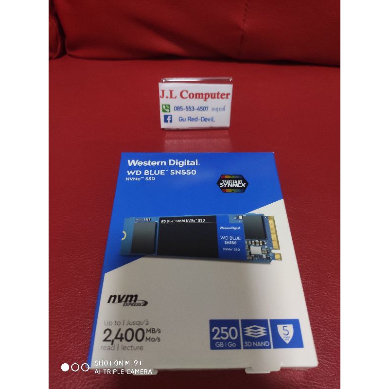 Western Digital Wd Blue SN550 250GB ของใหม่ ประกัน Synnex 5 ปี | Shopee Thailand
