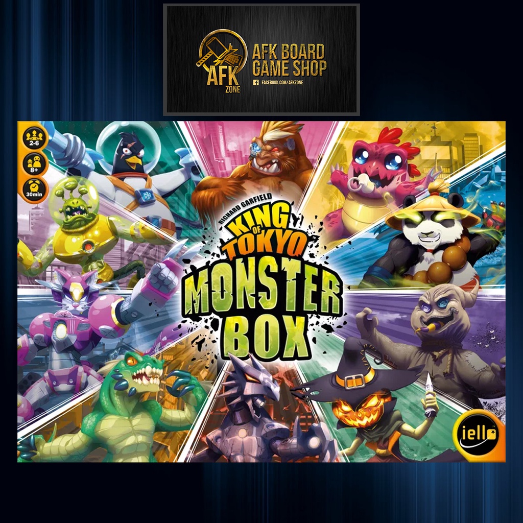 King of Tokyo Monster Box ENG Edition - Board Game - บอร์ดเกม | Shopee ...