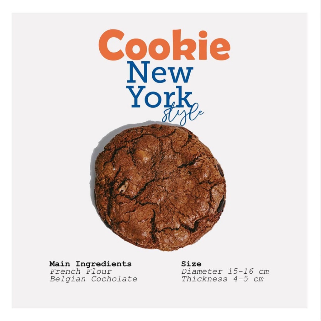 คุกกี้ สูตรนิวยอร์ก Cookie - New York Recipe | Shopee Thailand