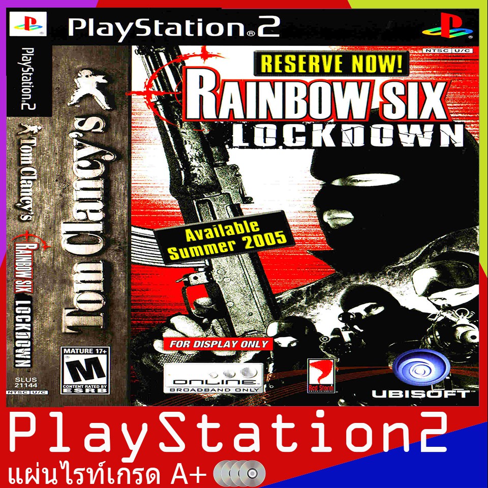 Tom Clancy Rainbow Six Lockdown [USA][PS2] | Shopee Thailand