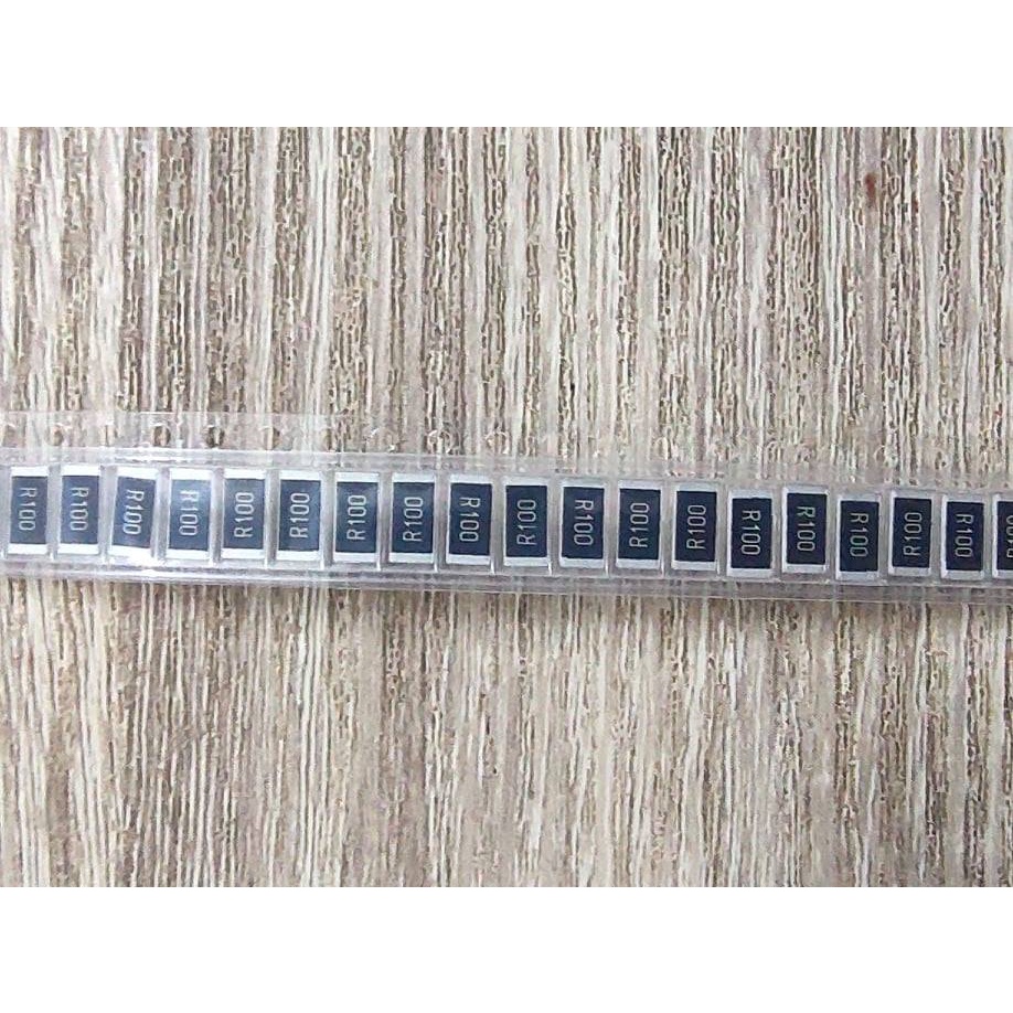 (10ตัว)SMD Resistor 2512 1W 0.1R R100 10R 50R 100R รีซิสเตอร์ชิป ชิปตัว ...