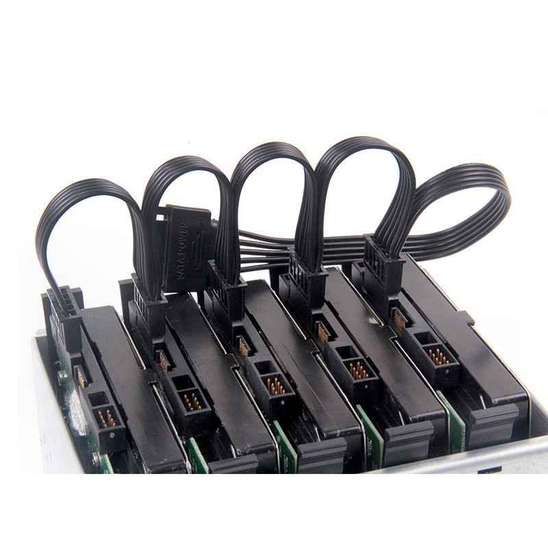 ถาดใส่ HDD 3.5" x 5 ตัว HDD Cage Tray NAS Rack Bay Caddy Hard Drive ...