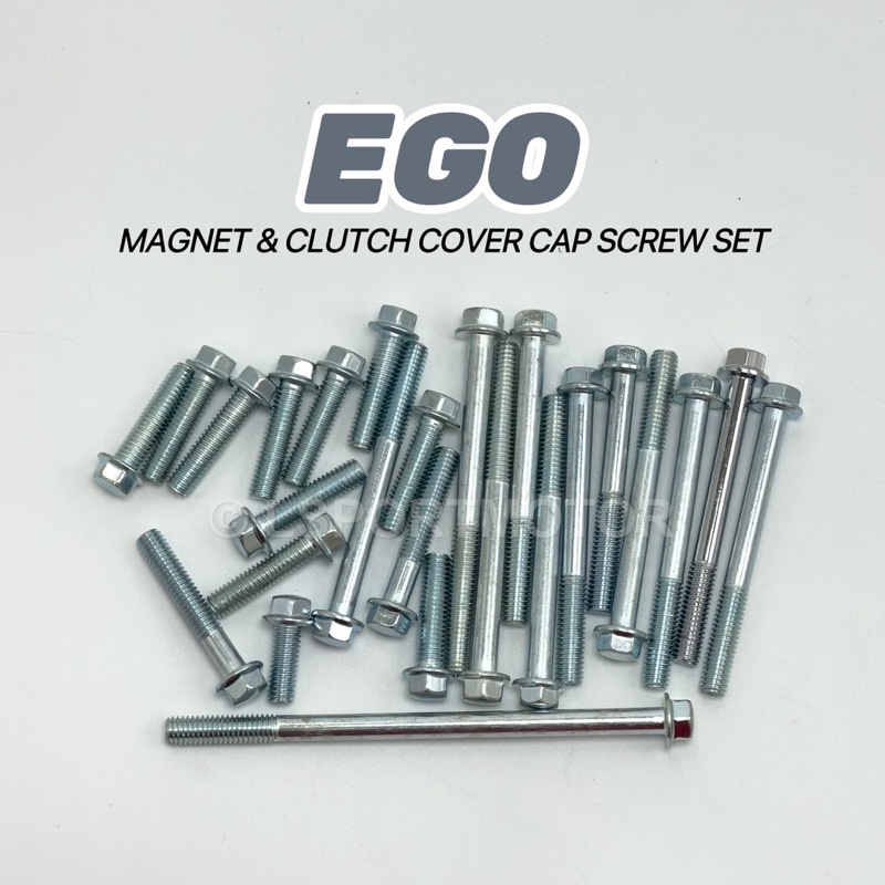 YAMAHA EGO MAGNET & CLUTCH COVER CAP SCREW SET EGO V1 | Shopee Thailand