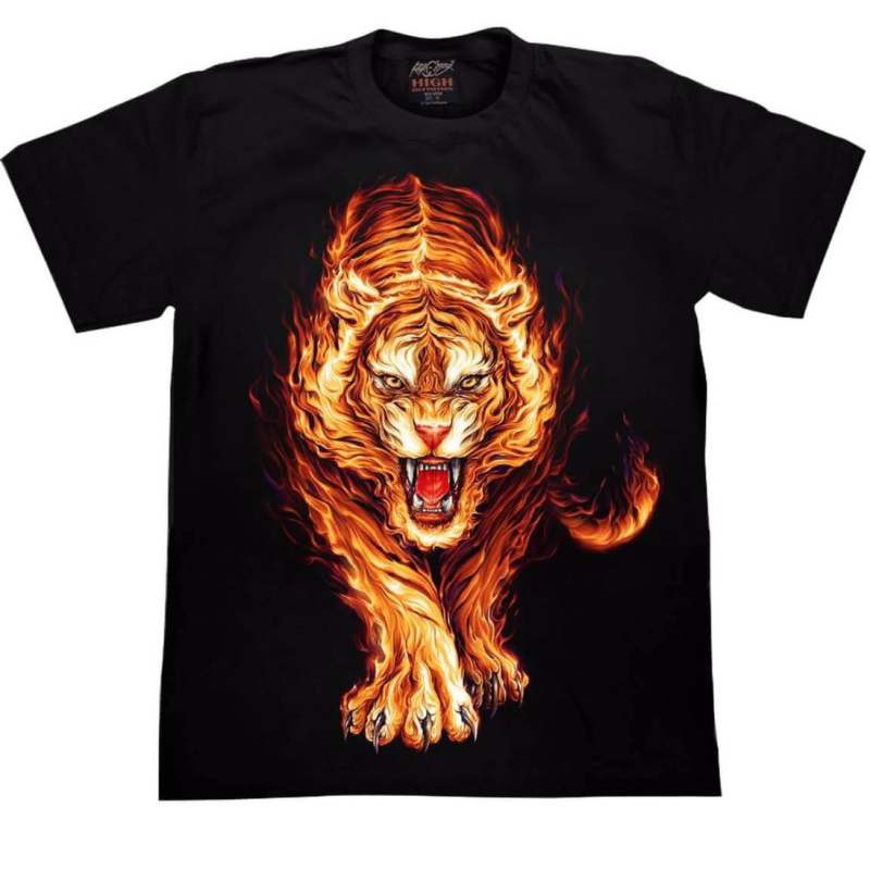 ROCK CHANG T-shirt HD64เสื้อเรืองแสง ผู้ชาย(ไซส์ยุโรป) | Shopee Thailand