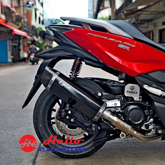 ท่อ PR2 FULL SYSTEM HEX HONDA FORZA 300 - 350 / ADV350 | Shopee Thailand
