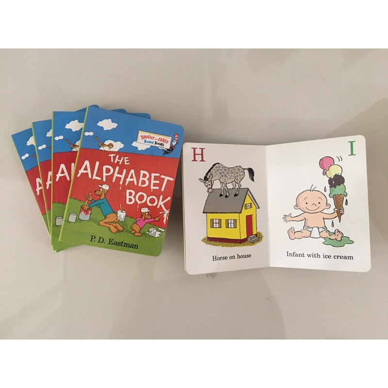 ⭐️พร้อมส่ง⭐️ หนังสือ The Alphabet Book บอร์ดบุ๊ค | Shopee Thailand