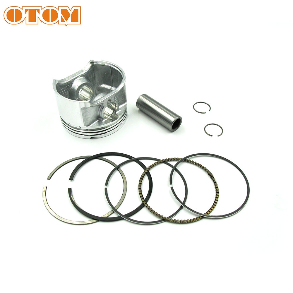 OTOM Motorcycle Engine Piston Ring Pin Clip Kit For HONDA AX-1 NX250 AX ...