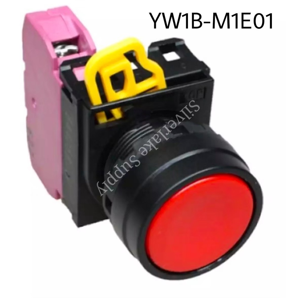 สวิตช์ปุ่มกด push button switch YW1B-M1E01 ขนาด 22mm. IDEC | Shopee Thailand