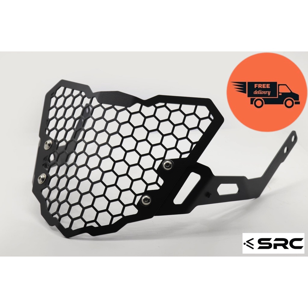 การ์ดไฟหน้า SRC สำหรับ YAMAHA WR155R / HEAD LIGHT GUARD FOR YAMAHA ...