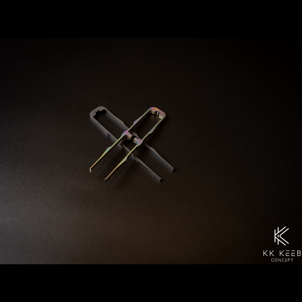 Kelowna Titanium Switch Puller (คีมดึงสวิตช์คีย์บอร์ดของ Kelowna แบบไทเทเนียม) | Shopee Thailand