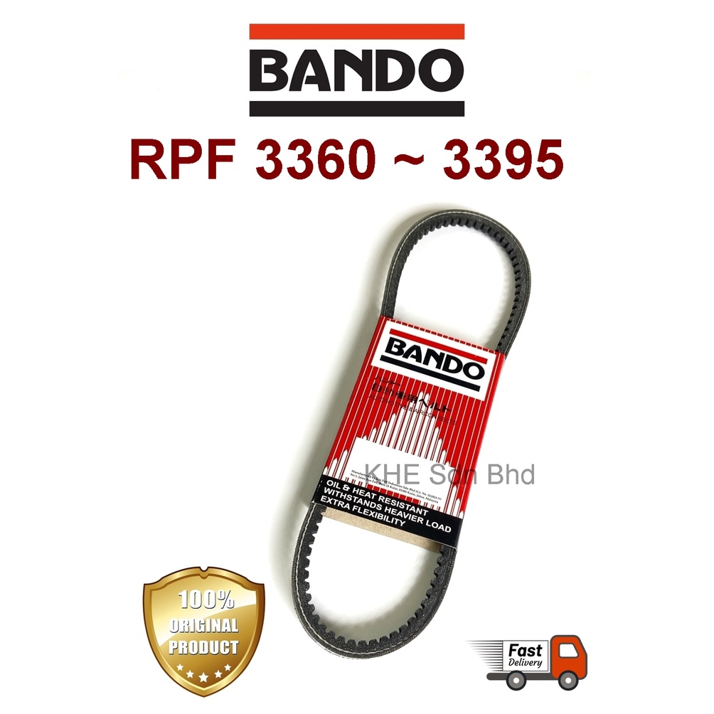 Bando สายพาน RPF 3360 3365 3370 3375 3380 3385 3390 3395 (13X890 900 915 925 940 955 965 980 Li ...