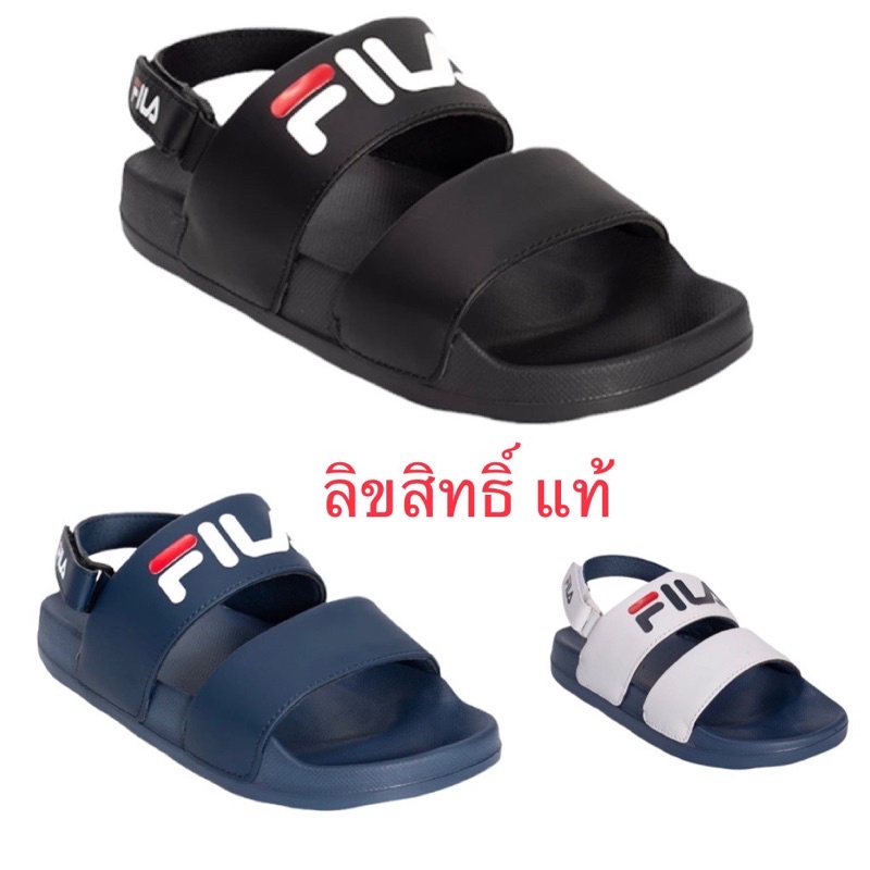 รองเท้า แตะ รัดส้น FILA ชาย หญิง ของแท้ ล้าน % นุ่มมากๆ ราคา 690 บาท ดำ ...