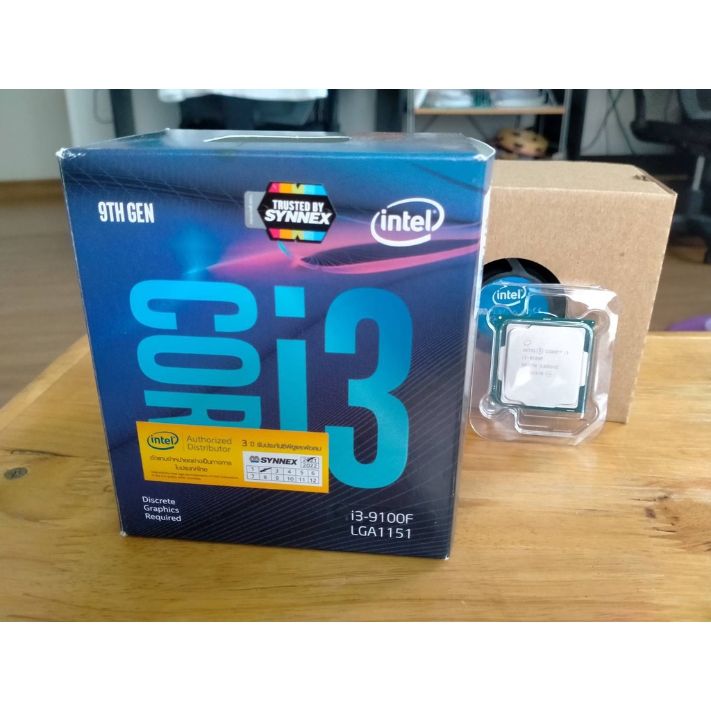 CPU Intel Core I3 9100F 3.60GHz 4C/4T LGA1151 (มือสอง) | Shopee Thailand