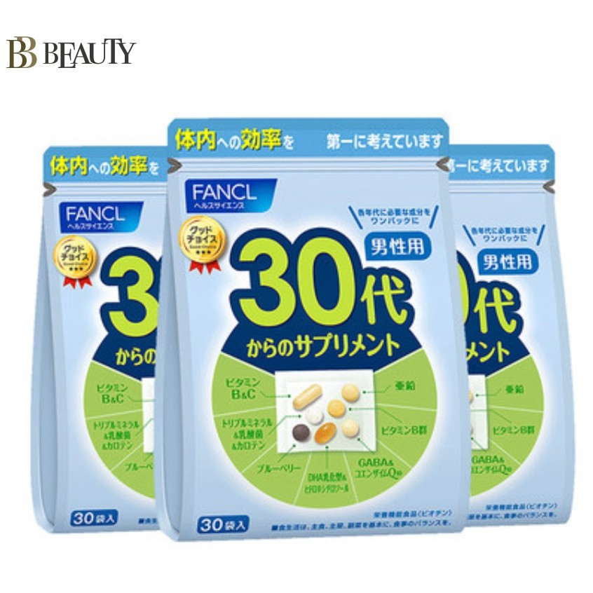 Fancl Good Choice Men 30 อาหารเสริม 1 / 3 แพ็ค (30 ชิ้น/ถุง NEW) | Shopee Thailand