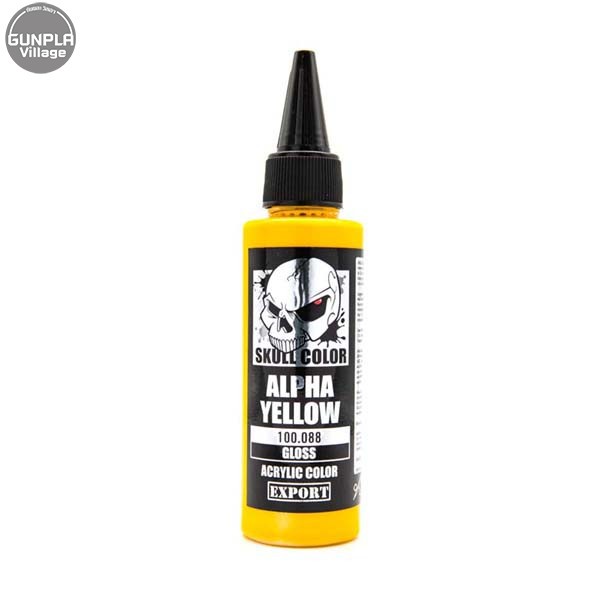 Skull Color 100.088 Alpha Yellow 60 ml (Gloss) 8853100903885 (สี ...