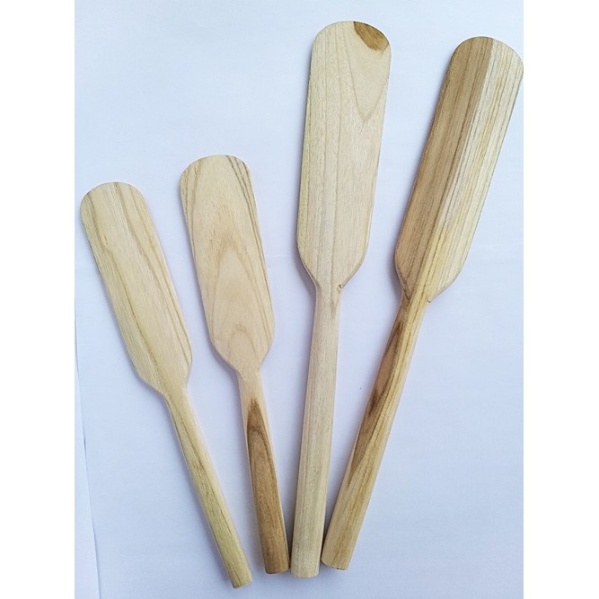 ไม้พาย ไม้พายข้าวเหนียว ขนาด 12,16, 20 นิ้ว ไม้พายทำขนม คนอาหาร กวนขนม ...