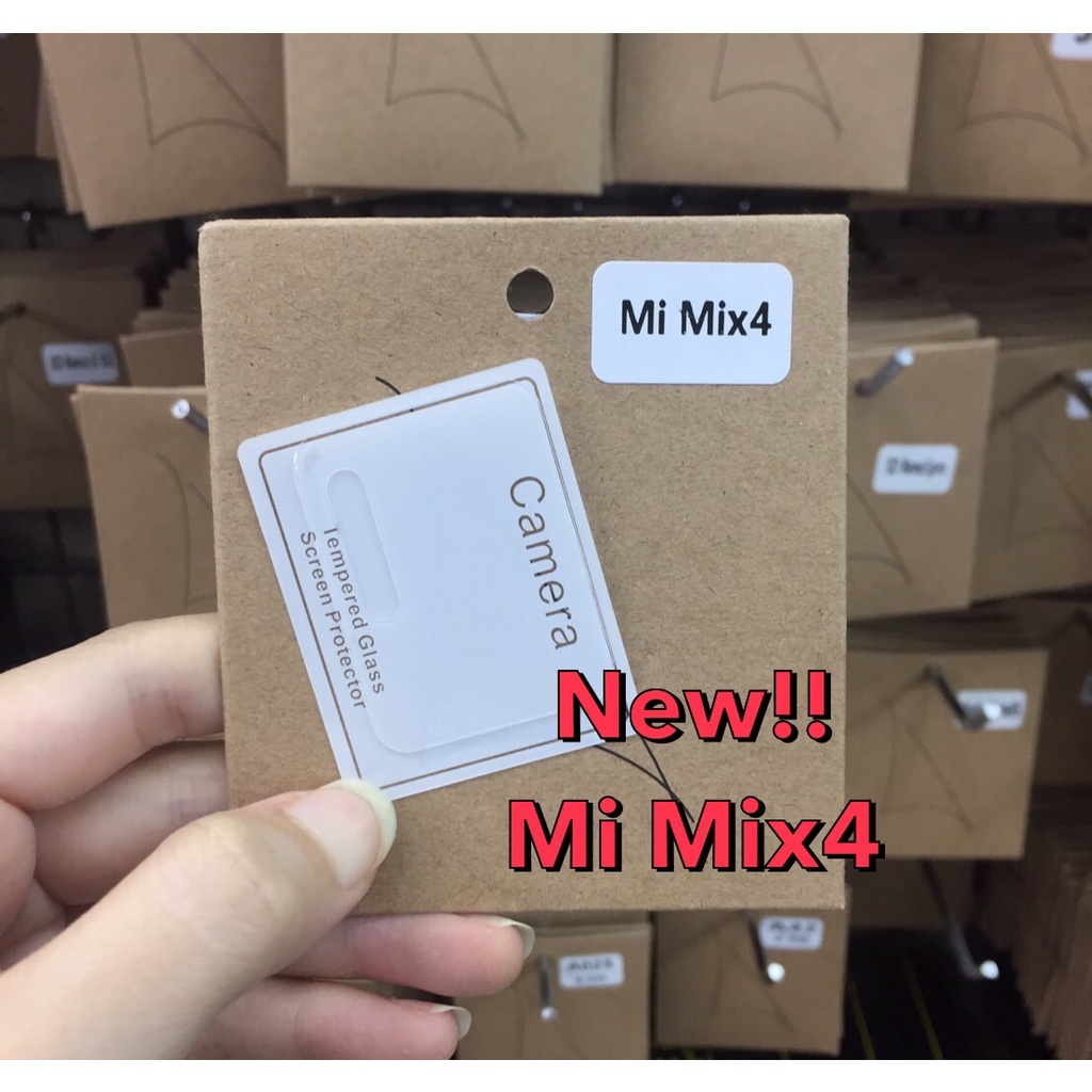 Mi Mix4 ฟิล์มกระจกติดเลนส์กล้อง ฟิล์มกระจกครอบเลนส์กล้อง (Lens) (เลนส์) | Shopee Thailand