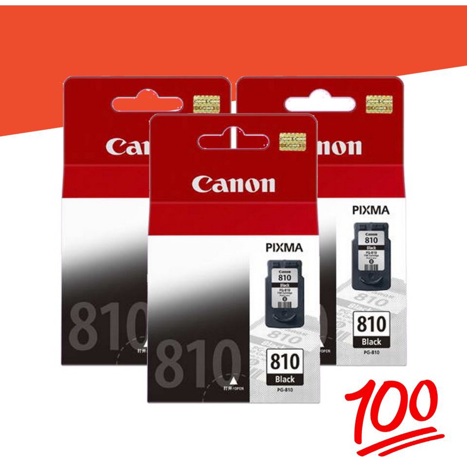Canon 810 Black ของแท้ใหม่100% จากศูนย์ มีกล่อง IP2770/ IP2772/ MP237 ...