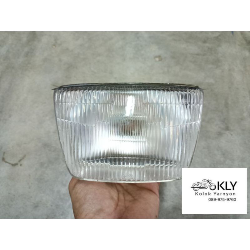 ไฟหน้า RU110 AKIRA อากีล่า SUZUKI อย่างดี ตาเดิม ตาเพชร ตาเพชรฐานสีฟ้า ...