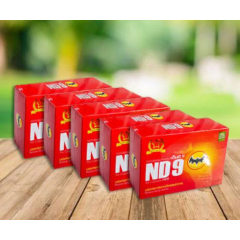 ND9ตราค้างคาวของแท้ 100%ชุด 5 กล่อง | Shopee Thailand