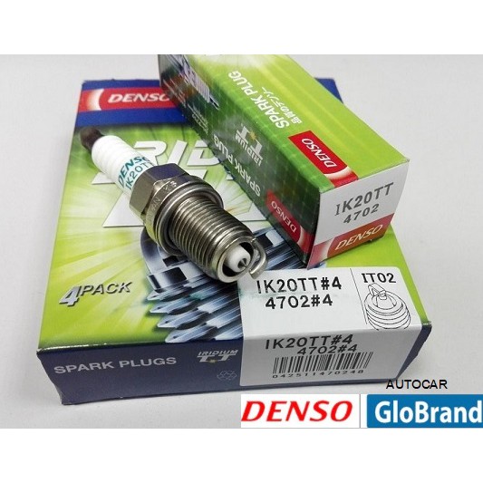 DENSO Twin Tip (TT) Spark Plug หัวเทียน เด็นโซ่ ทวินทิป IK20TT แท้ (1 ...