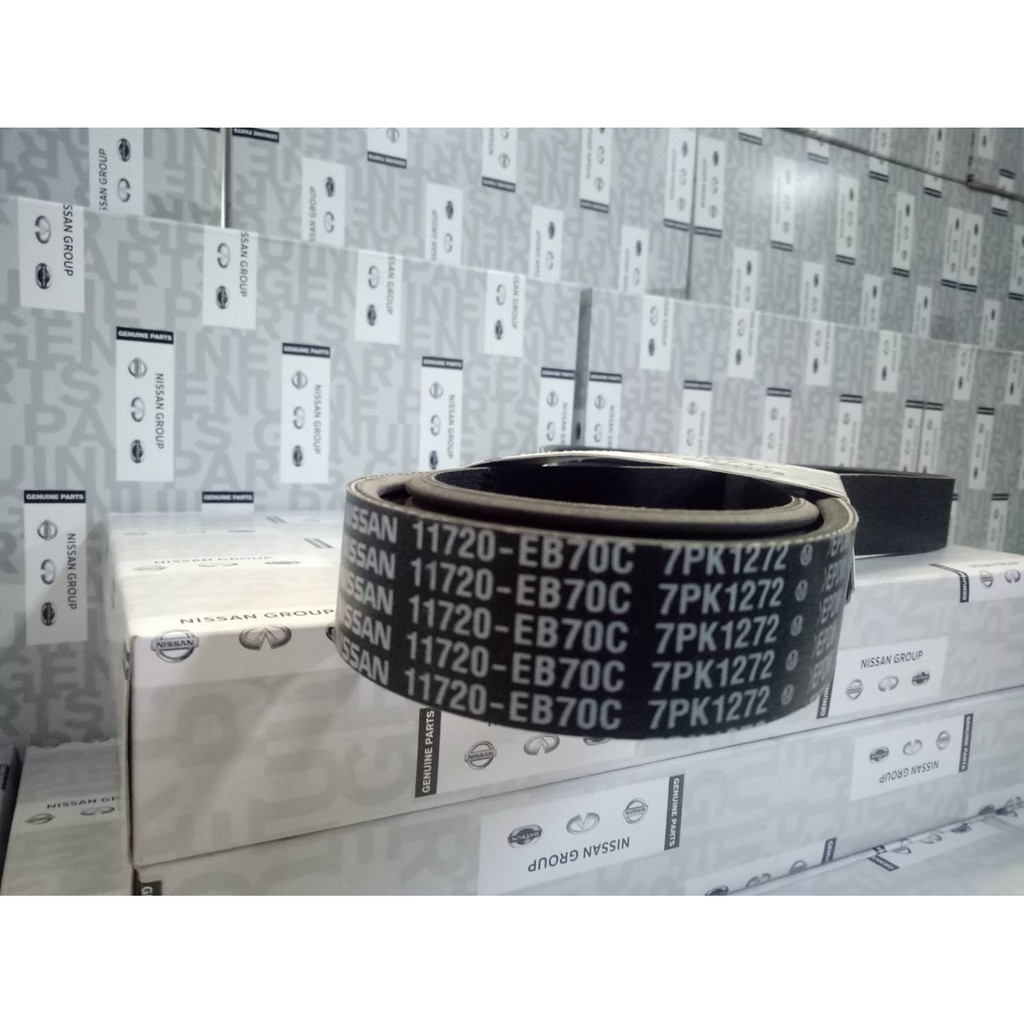 สายพานหน้าเครื่อง NISSAN NAVARA D40 7PK1272 11720-EB70C (อะไหล่แท้ ...
