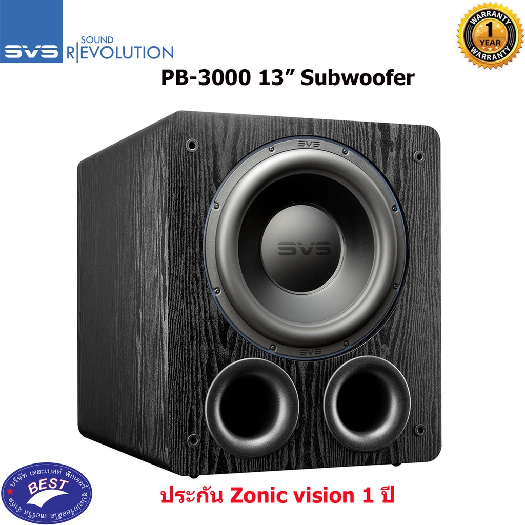 SVS PB3000 13" Subwoofer (Black Ash) | Shopee Thailand