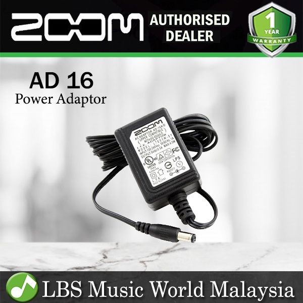 ซูม AD-16 9V Power Supply Adaptor สําหรับ Zoom Effect Pedal Adapter ...