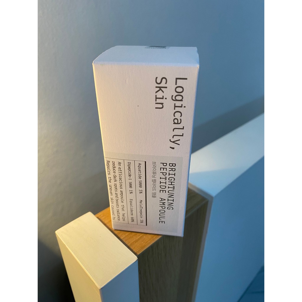 Logically Skin Brightuning Peptide Ampoule 30ml | Shopee Thailand