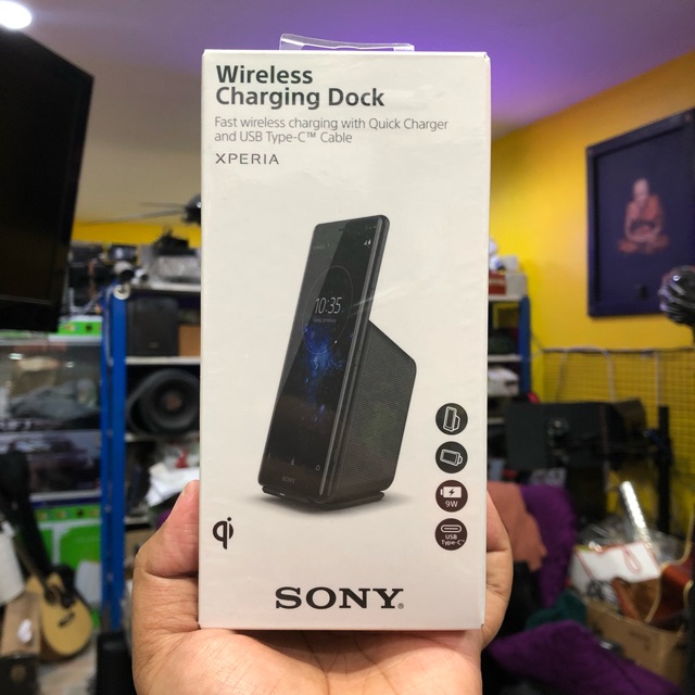 แท่นชาร์จไร้สายชาร์จเร็ว9W Sony WCH20 ใช้งานได้กับโทรศัพท์ทุกรุ่น ...