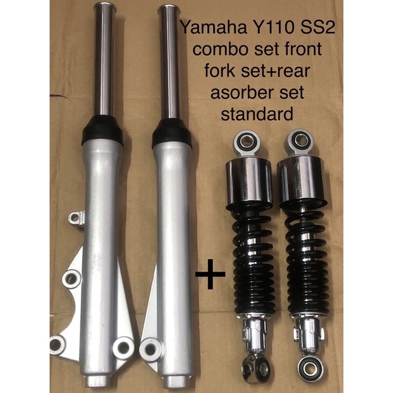 Yamaha Y110 SS y110ss SS2 ss110 sstwo ชุดส้อมหน้าหลังมาตรฐาน | Shopee ...
