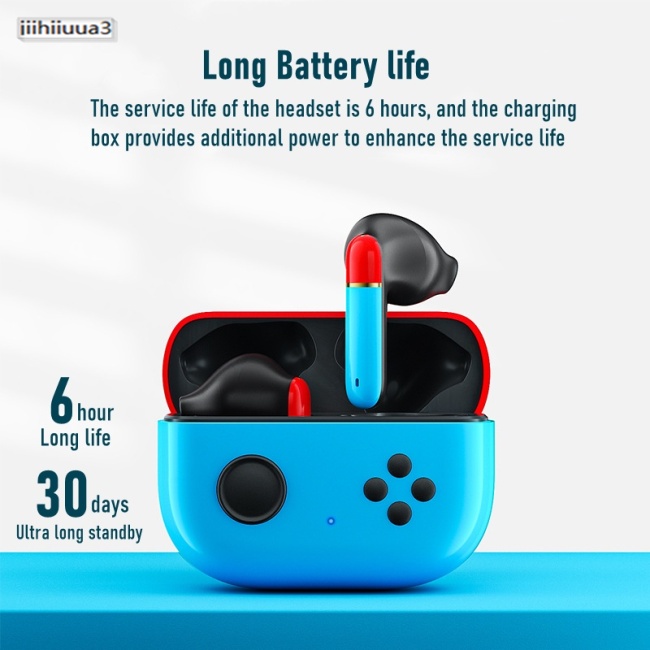 jiihiiuua3 F2 Bluetooth-compatible 5.0 Headphones Low Latency Noise ...