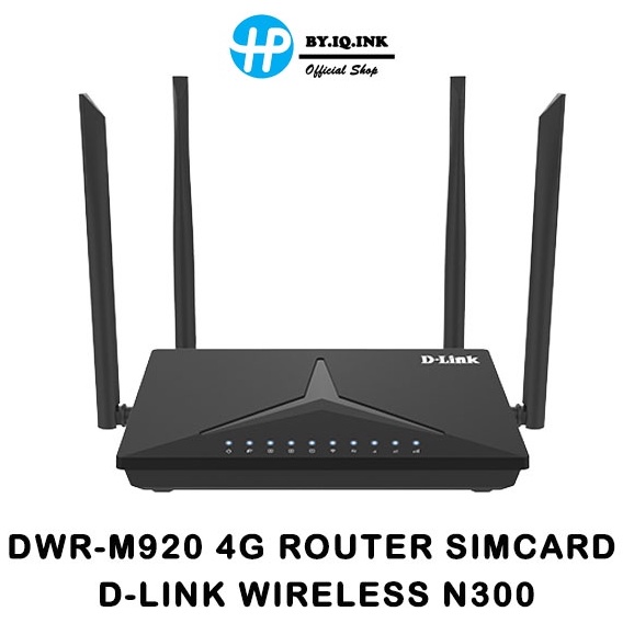 เร้าเตอร์ใส่ซิม 4 เสา4G Router D-LINK DWR-M920 DWR-M930 DWR-M905 4G N300 WiFi Router รองรับซิม ...