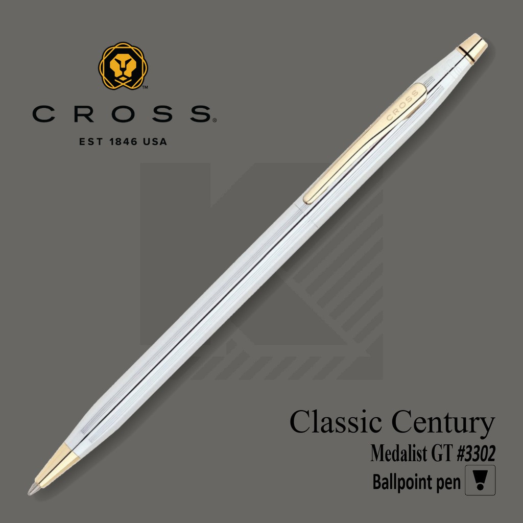 ปากกาลูกลื่น Cross Century Medalist GT [3302] | Shopee Thailand