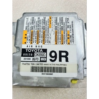 กล่องควบคุมแอร์แบ็ค Toyota Revo,Fortuner Number 89170-0KB90 9R "พาร์ท ...