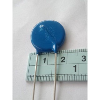 S20K275 วาริสเตอร์ป้องกันไฟเกิน275VAC(แพ็ค2ตัว)EPCOS Varistorเกรดอย่าง ...