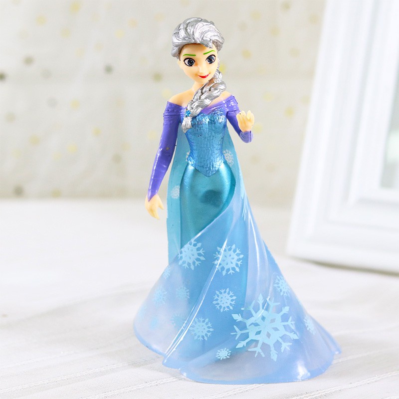Frozen 2 Figures 5/6Pcs Toys Gift Set Elsa Anna Kristoff Olaf Sven Cake Toppers | Shopee Thailand