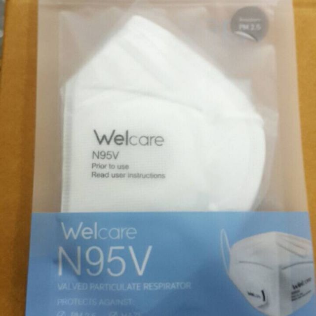 Welcare N95 หน้ากากกันฝุ่น PM2.5 N95V | Shopee Thailand
