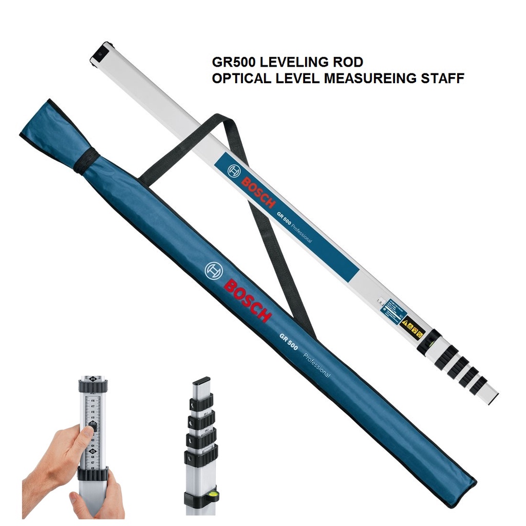 BOSCH ไม้สต๊าฟ5เมตร รุ่น GR500 0601094600 | Shopee Thailand