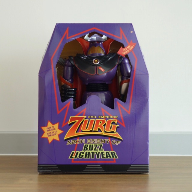 Disney Store Zurg Talking Action Figure ของใหม่ สภาพดี | Shopee Thailand