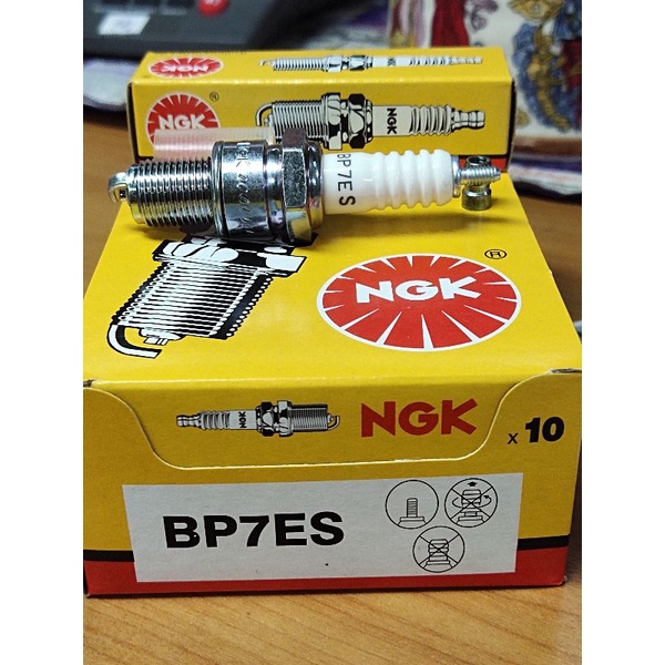 NGK : BP7ES : NICKEL นิคเกิลใช้ได้กับรถ HONDA | Shopee Thailand