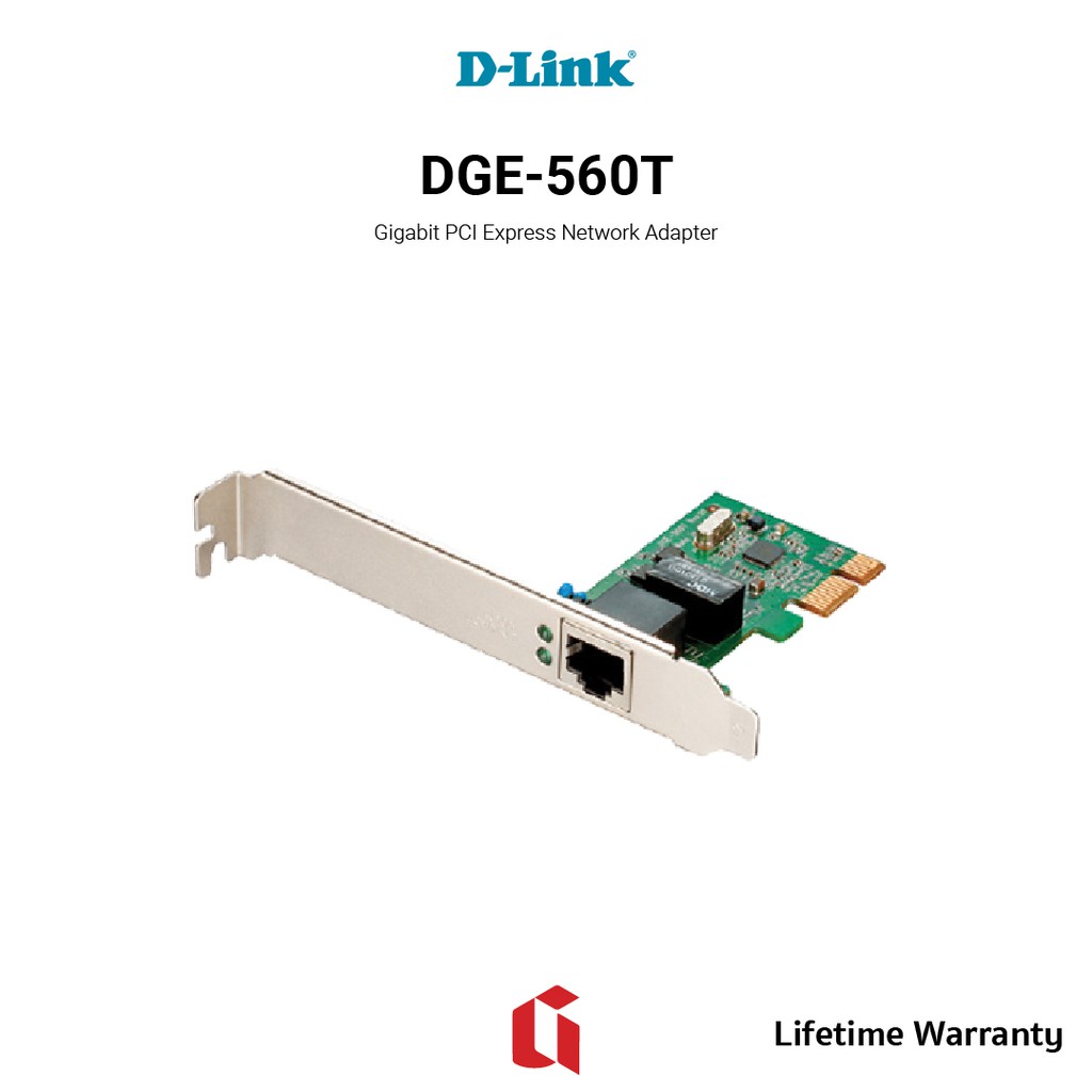PCIe LAN Card D-Link DGE-560T Gigabit PCI Express Network Adapter ...