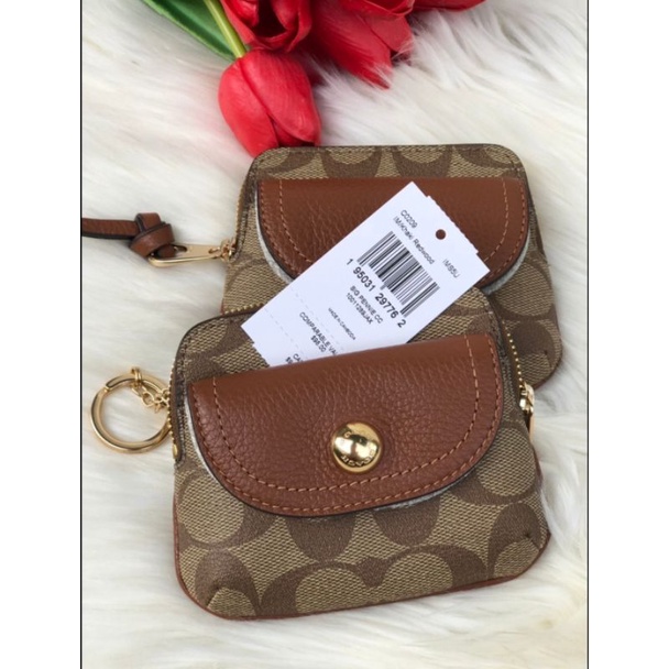 Coach canvas coin purse | Shopee Thailand