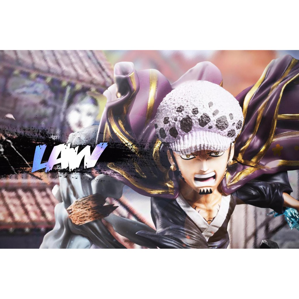 โมเดลวันพีช WCF Resin Trafalcar Law By G5 Studio | Shopee Thailand
