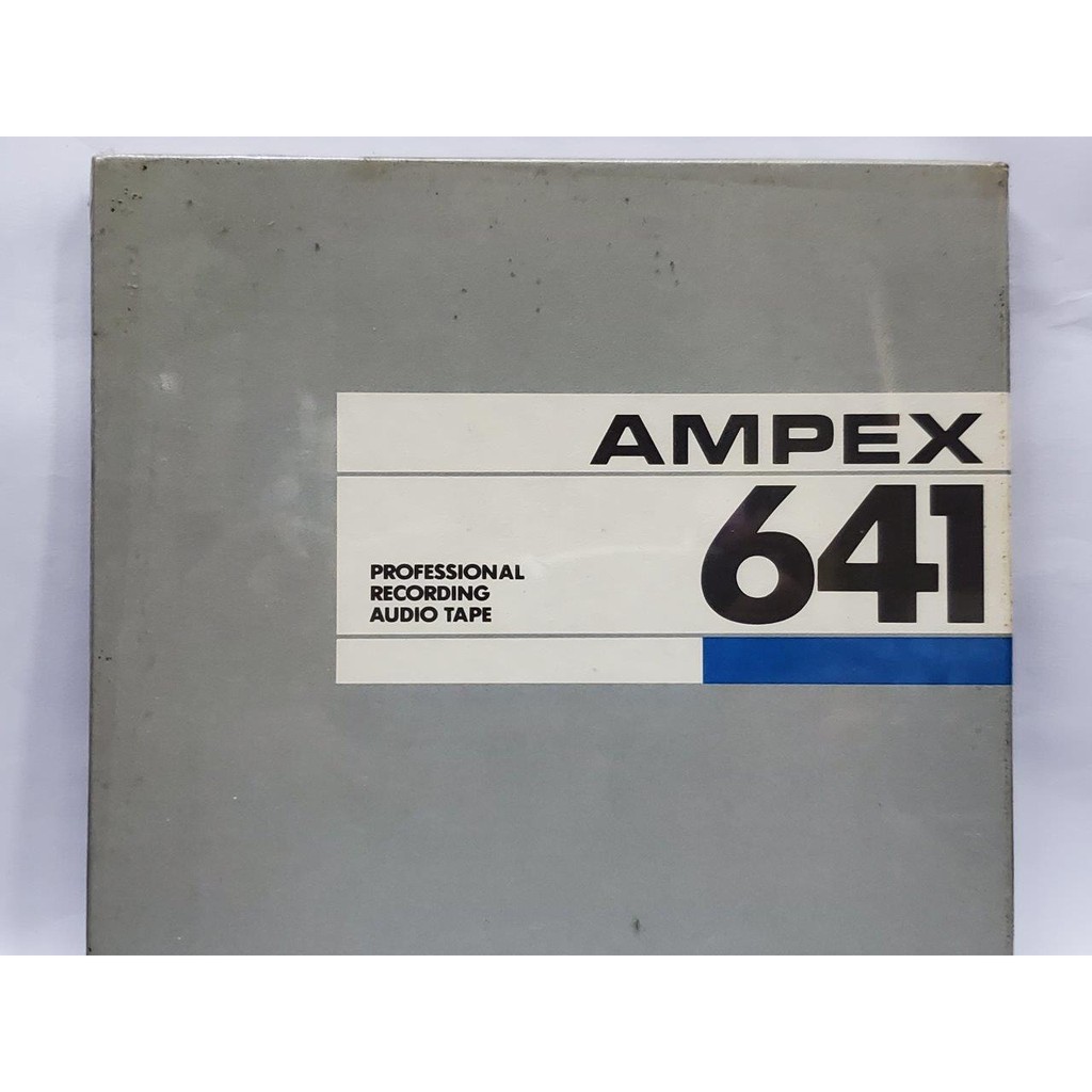 AMPEX 641 Reel Tape ขนาดเส้นเทป 1/4 " x 1800 ft. เทปอัดเสียง แบบรีล ขนาด 7 นิ้ว | Shopee Thailand