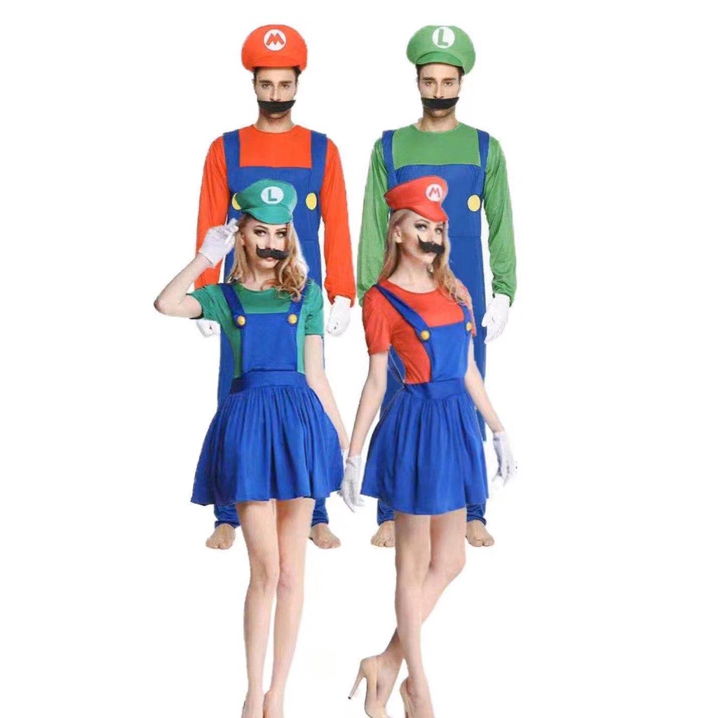 ชุดฮาโลวีนเด็ก ชุดคอสเพลย์ ชุดแฟนซี Mary Omari Super Mario สําหรับ ...