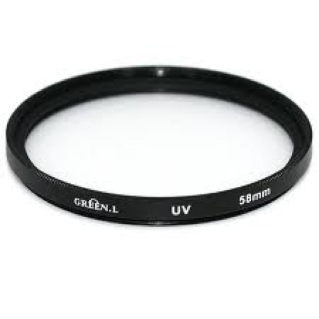 58mm Green L UV Ultra-Violet Lens Filter เลนส์ฟิลเตอร์กันรอยขีดข่วนหน้า ...