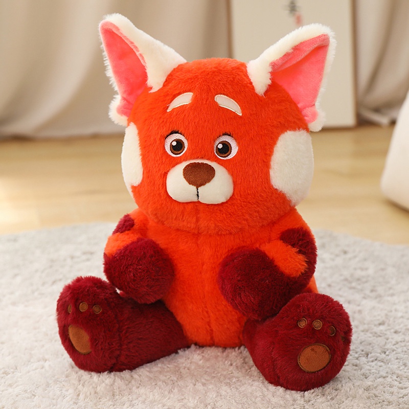 35-60cm Kawaii Cartoon TV Turning Red Panda Plush Doll Toys Mei Turning ...